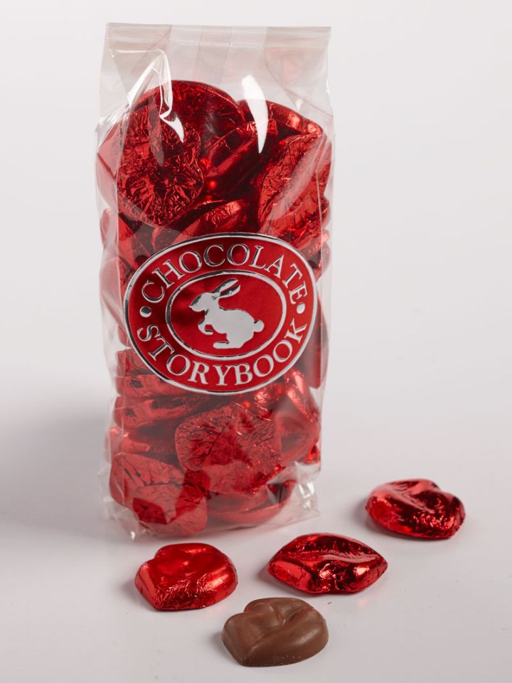 Foiled Chocolate Lips - Custom, Handmade Chocolates & Gifts by ...