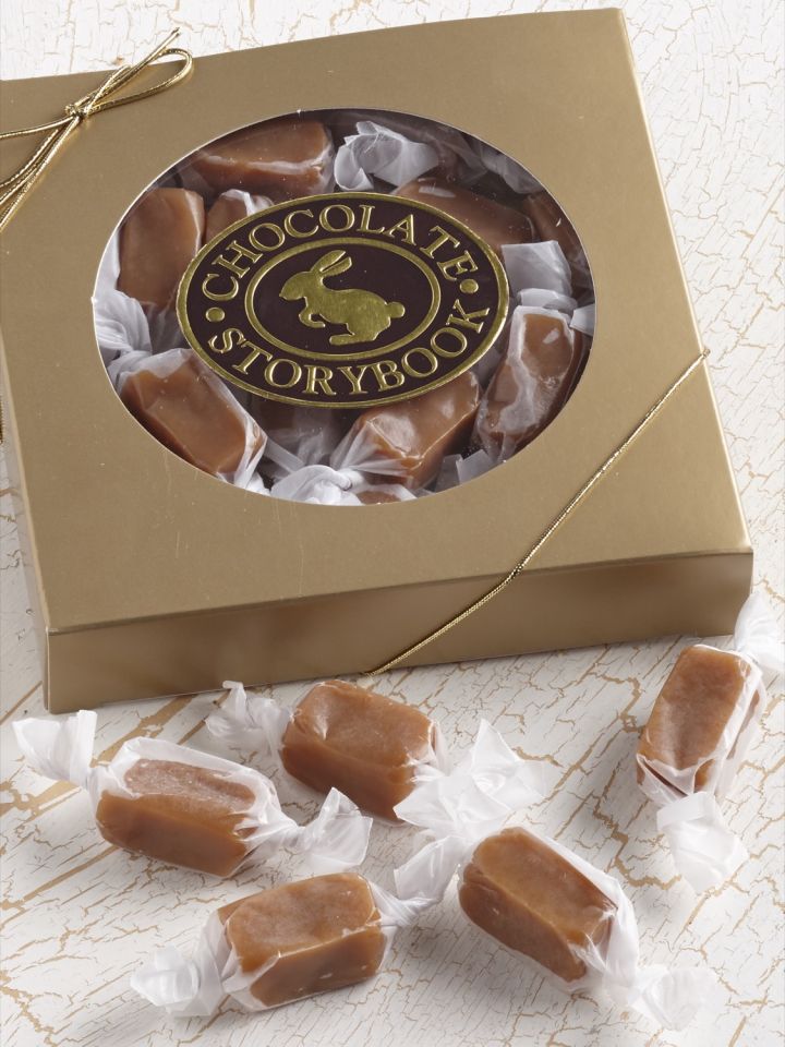 Sea Salt Caramels Gift Box - Custom, Handmade Chocolates & Gifts by ...