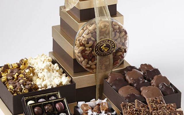 Gift Towers | Custom, Handmade Chocolates & Gifts by Chocolate Storybook